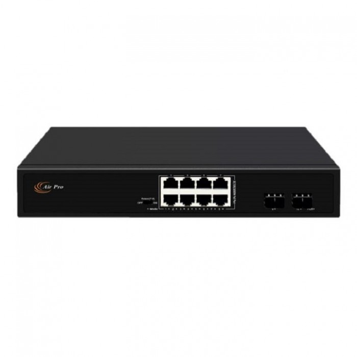 AirPro AP-ESG1910P-2SF 10/100/1000M Smart Long Range PoE Switch