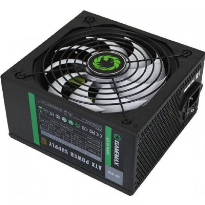 Genuine GP-650 80 Plus Bronze 650W Active PFC PSU casing with full ...