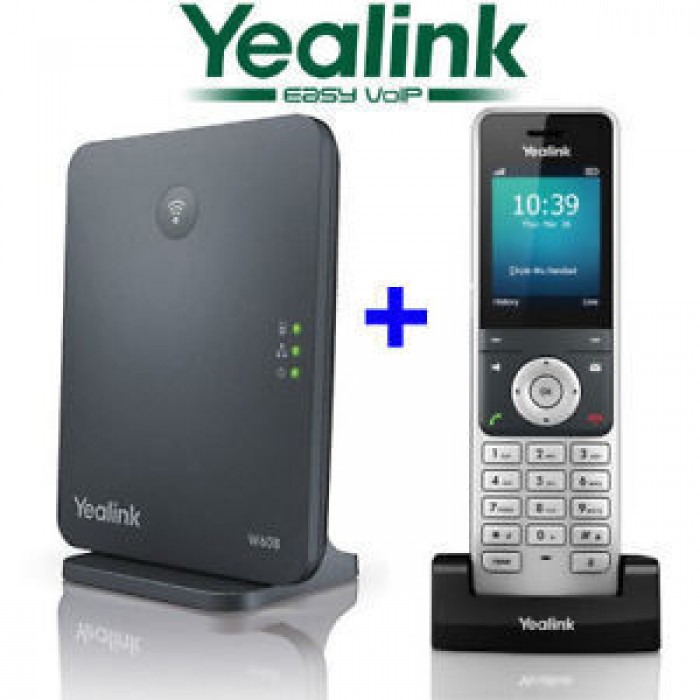 Yealink W60 Package DECT IP phone system Dubai | Terrabyt.com